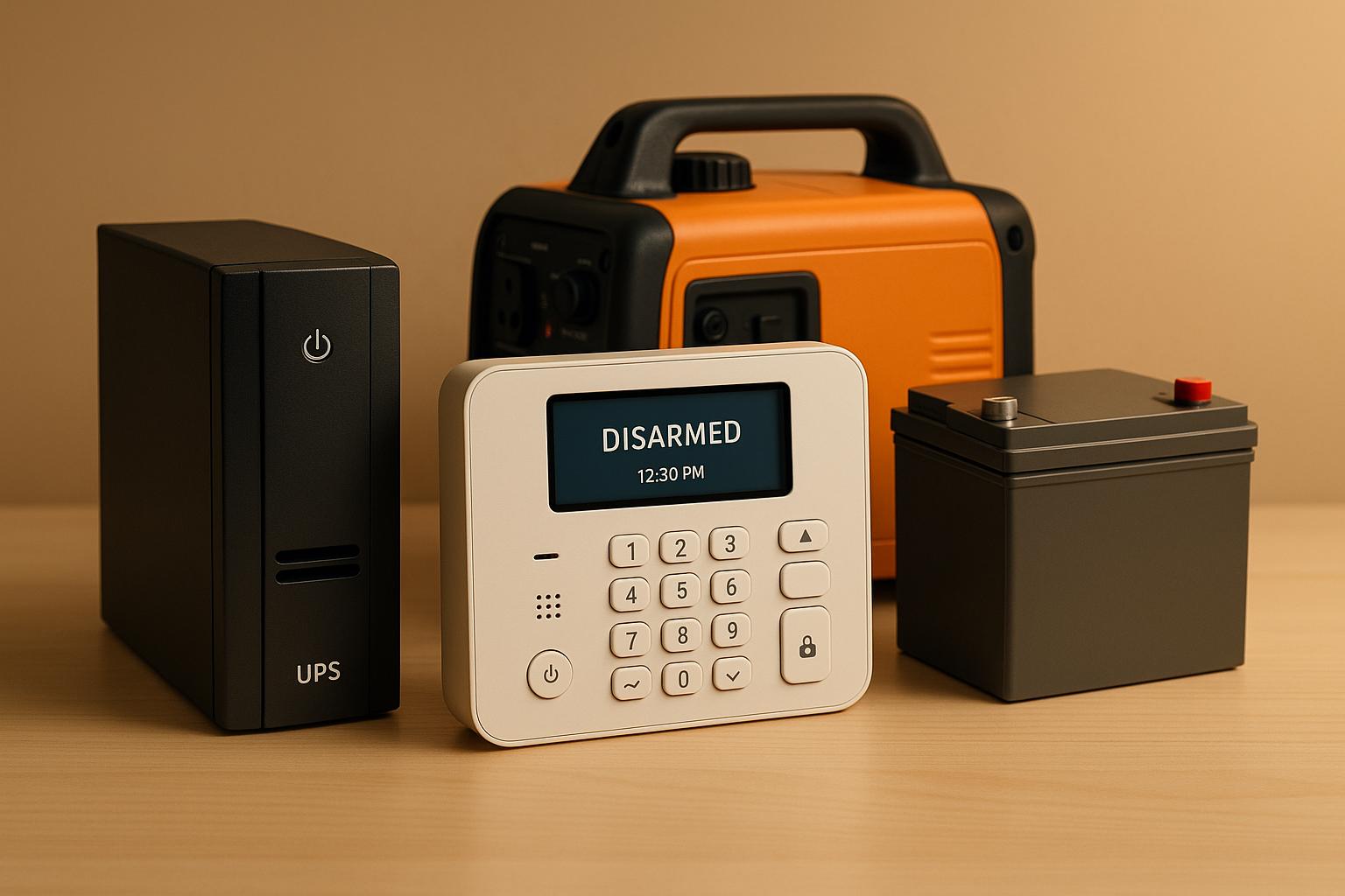 Types of Power Backup for Security Systems | ESI Technologies